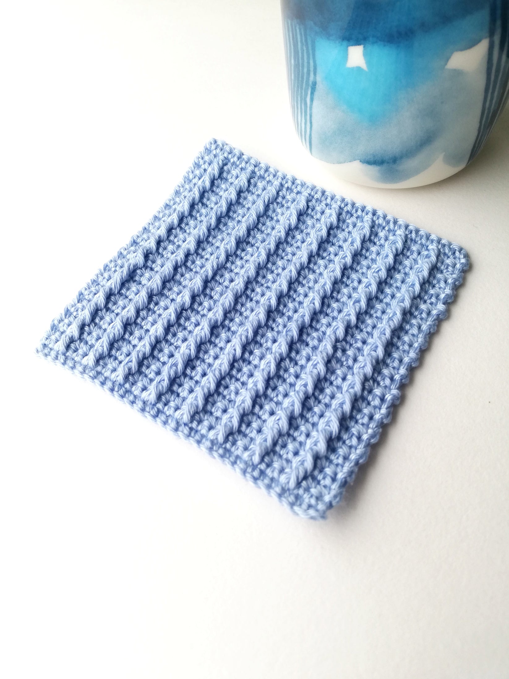 Crochet coaster Eleanor – Nordic Hook